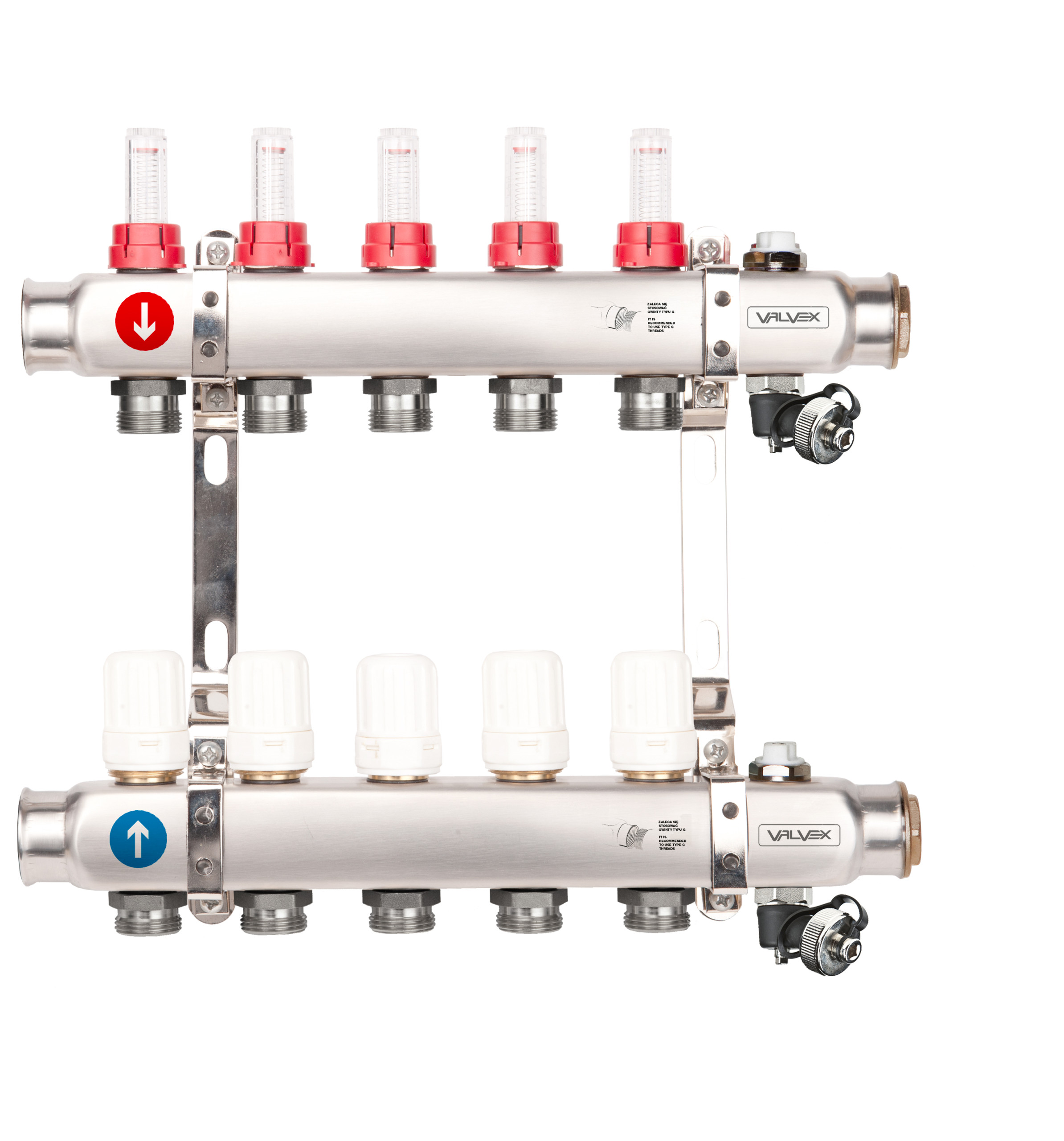 Manifold set BASE ECOLINE PLUS - Valvex